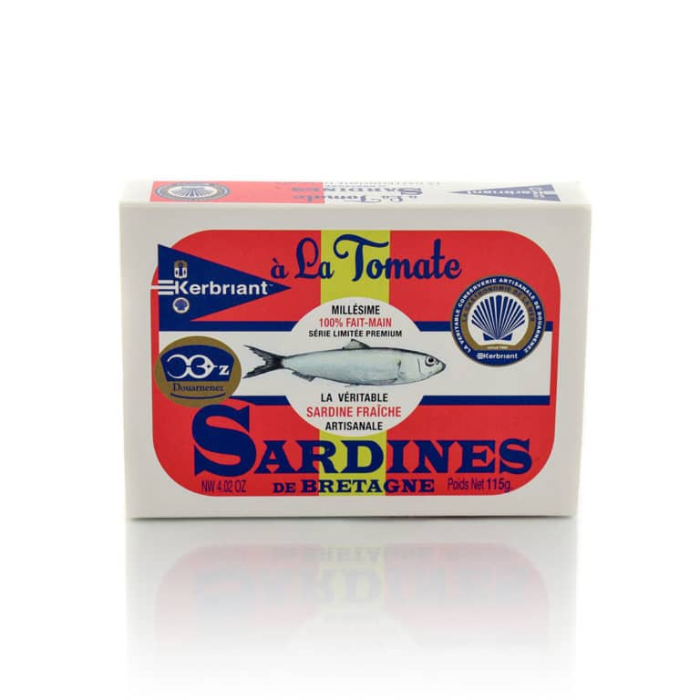Acheter nos conserves de sardines artisanales bretonnes - Kerbriant