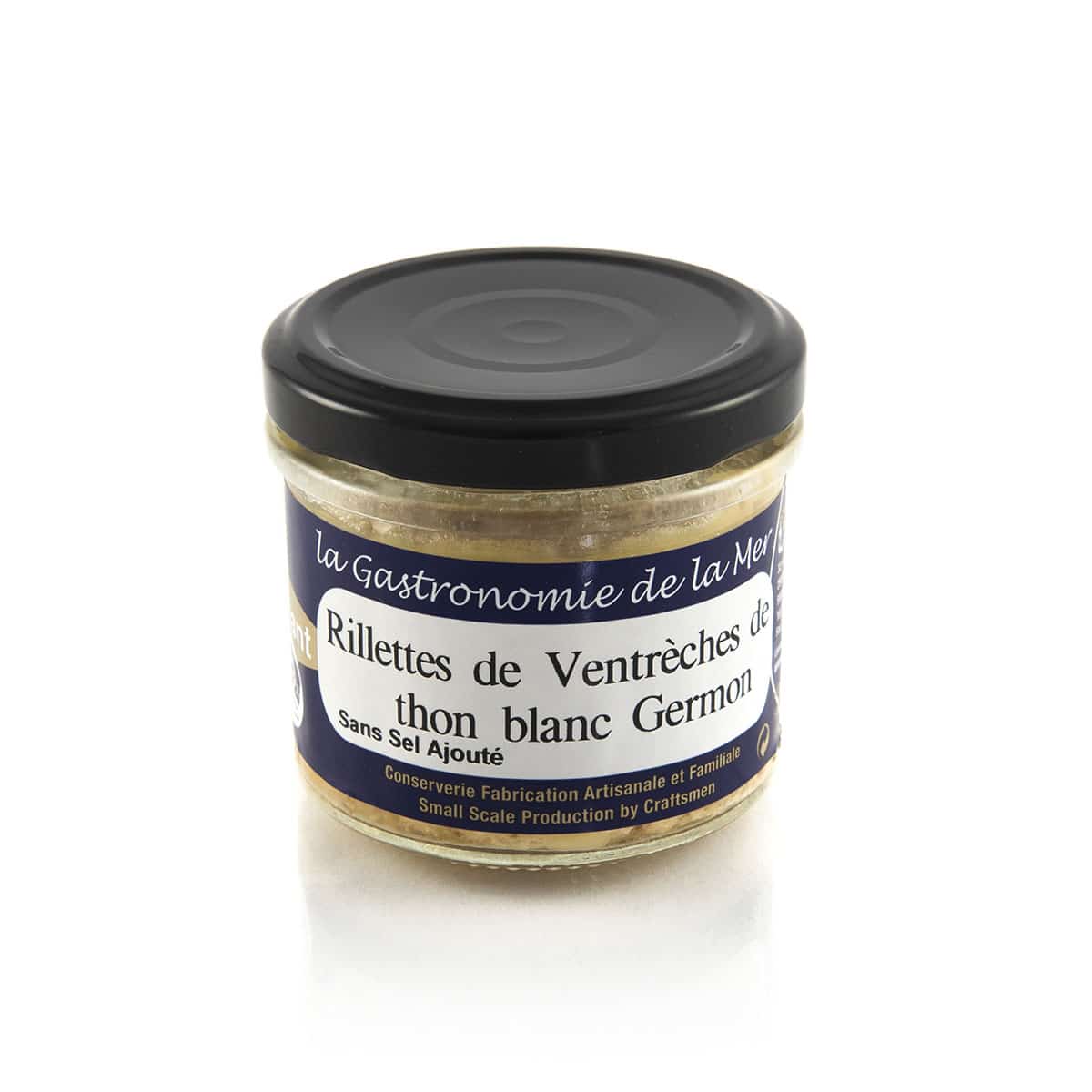Rillettes de Ventrèches de thon blanc Germon 90g - Kerbriant